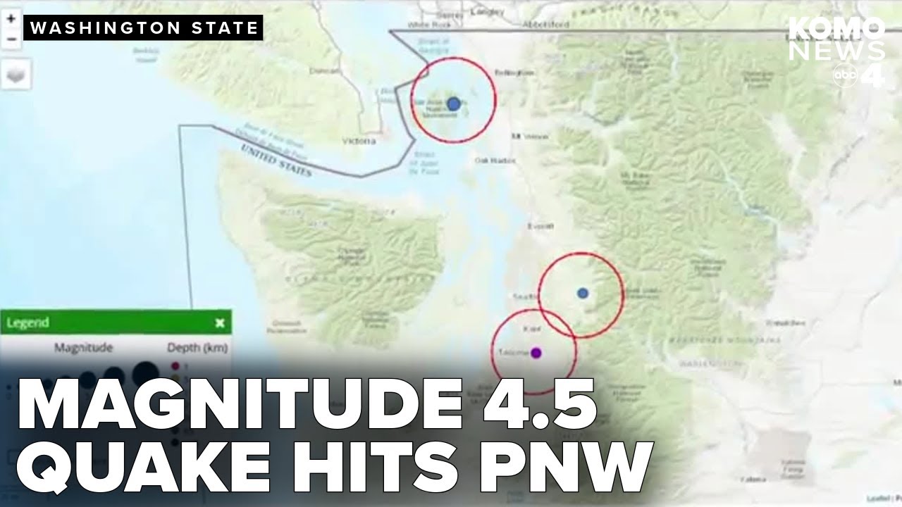 'I felt it': Tens of thousands feel magnitude 4.5 earthquake ...