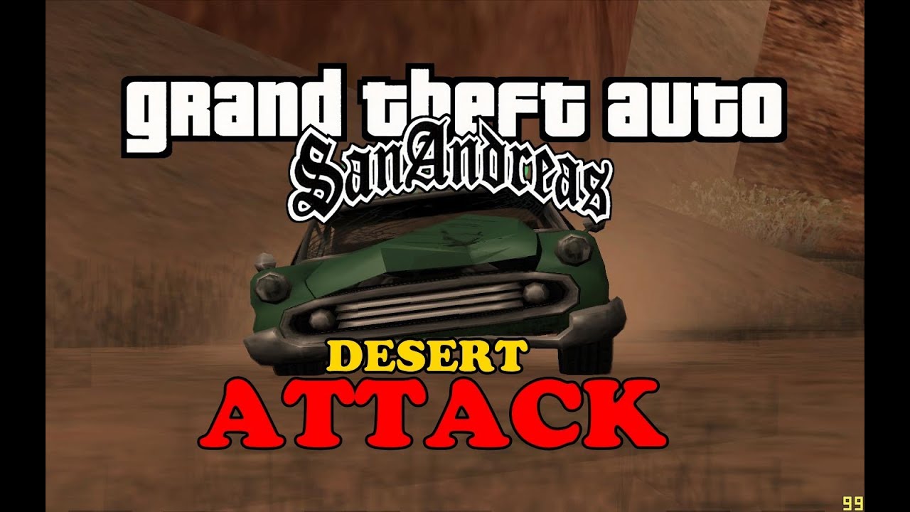 GTA San Andreas-Ghost Car Attack In Desert [HD] - YouTube