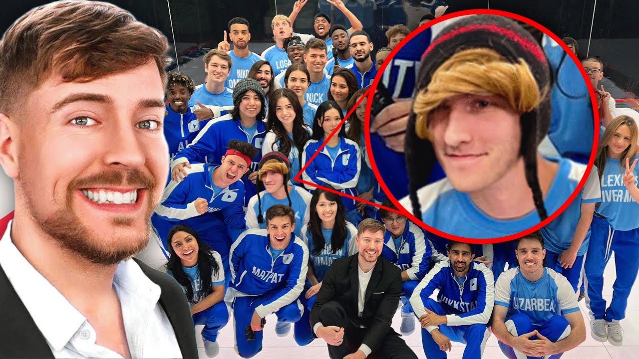MrBeast 50 YouTuber $1,000,000 Challenge - YouTube
