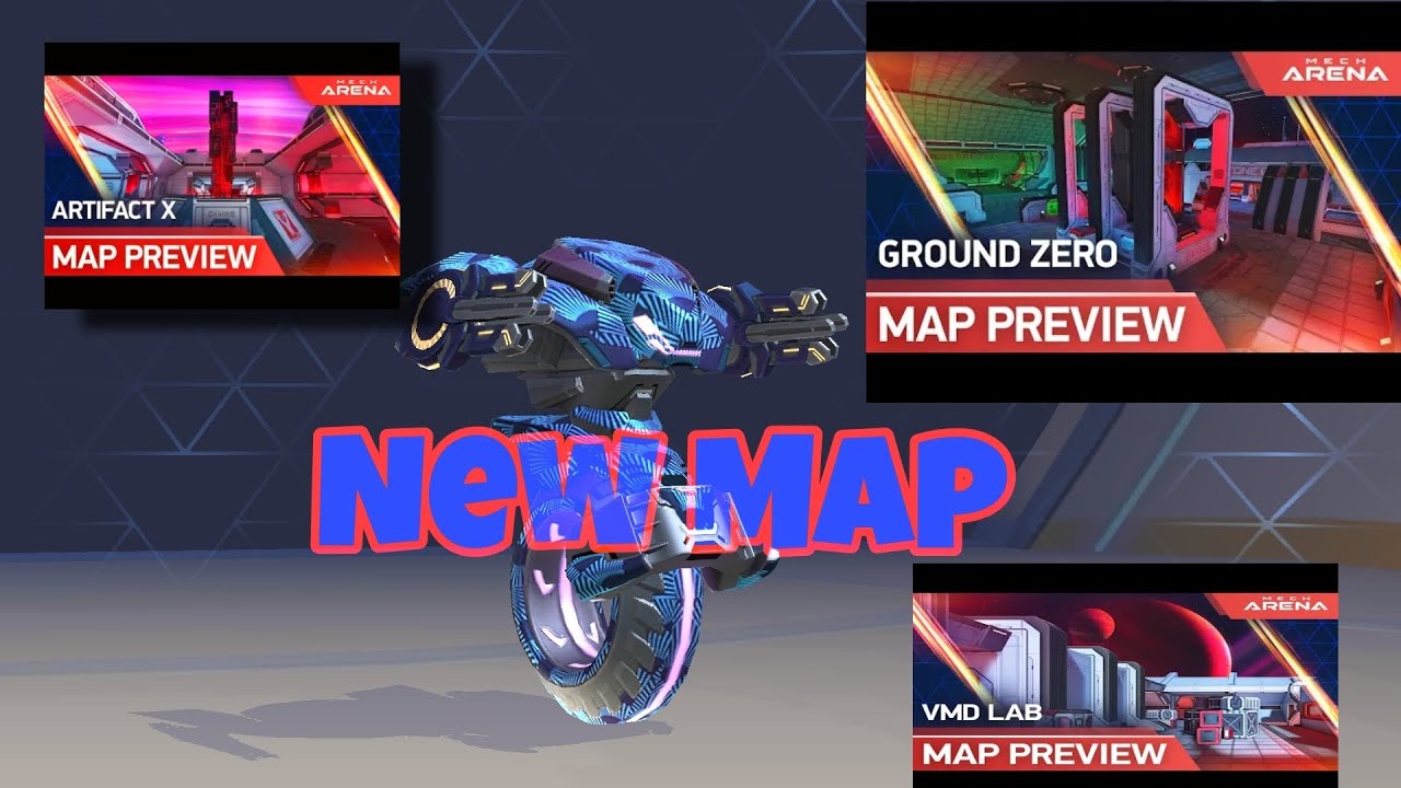 New Map In Mech Arena 🗺️🌍 | 3 New Map in Mech Arena - Mech Arena - YouTube