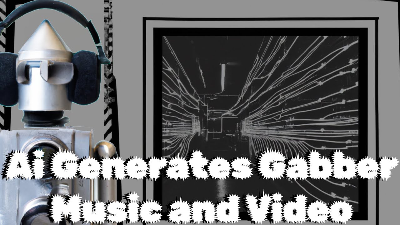AI makes a MUSIC VIDEO for its own AI GENERATED GABBER song - YouTube