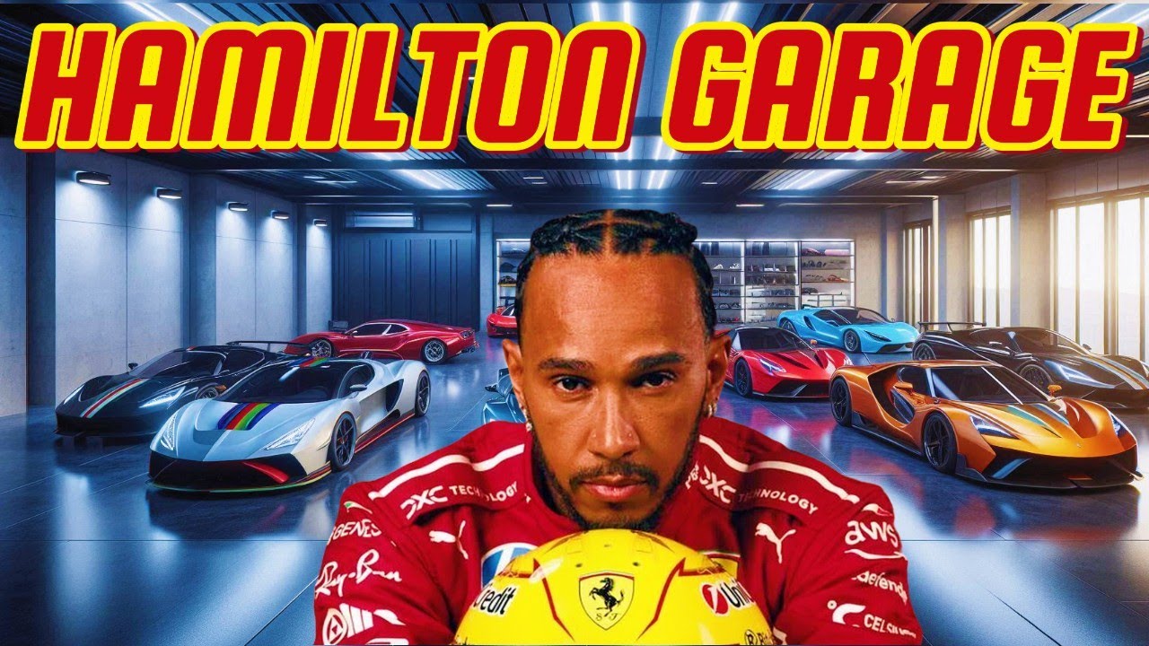 Exploring LEWIS HAMILTON's Amazing Garage of SUPERCARS - YouTube