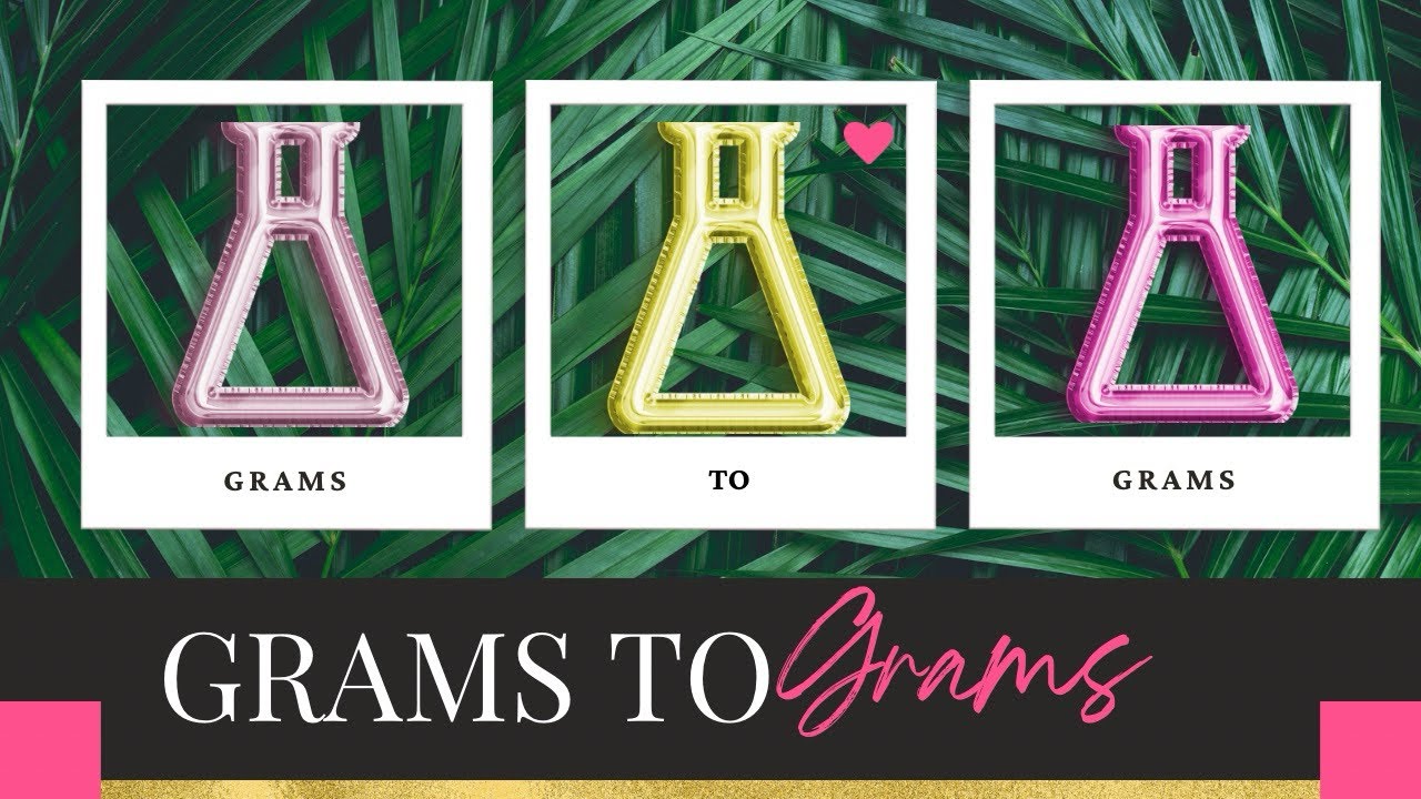 Grams to Grams Stoichiometry Chemistry - YouTube