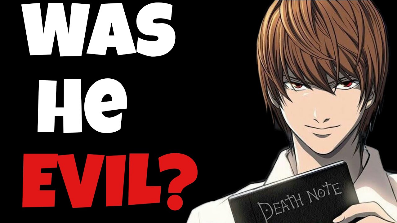 How Evil Was Light Yagami Actually? ~ Death Note Analysis - YouTube