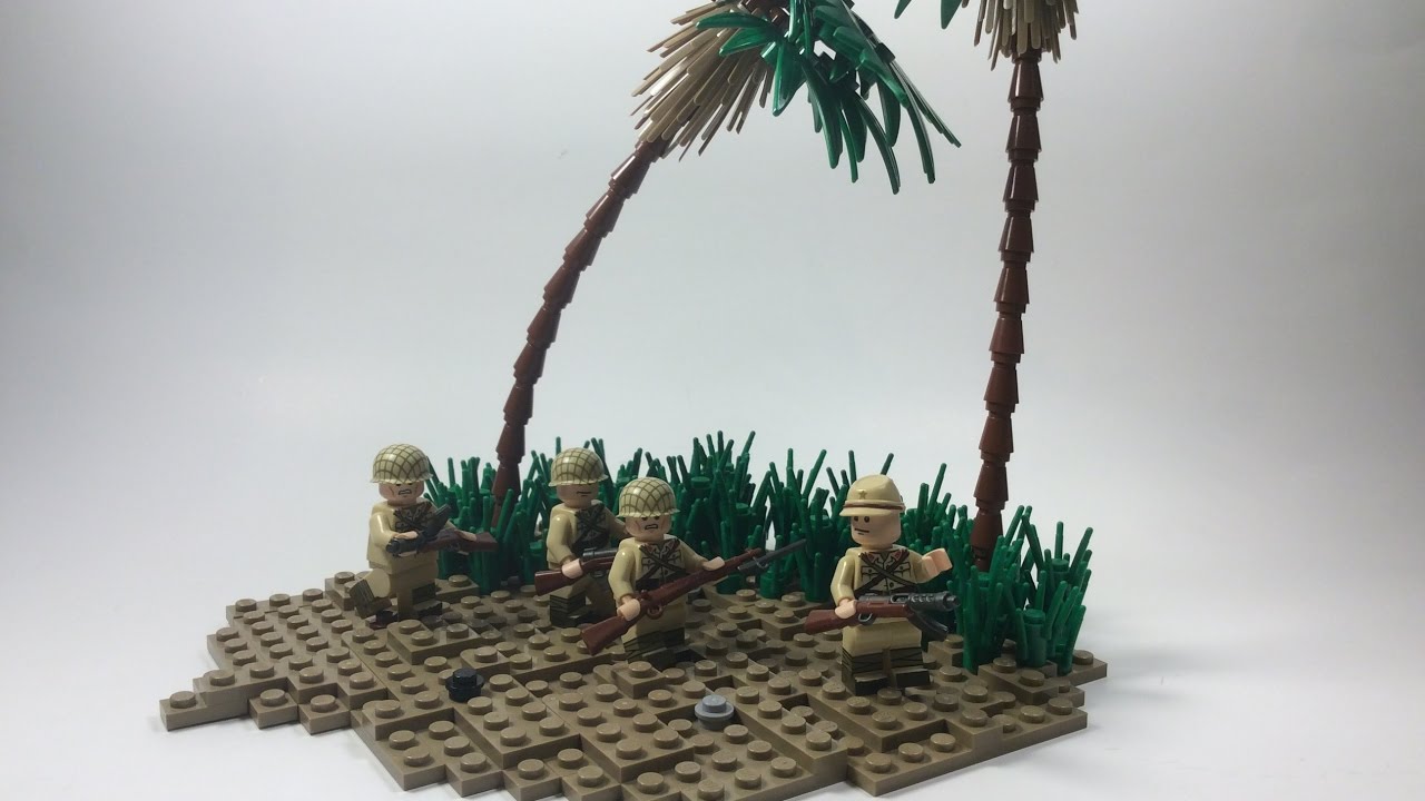 Lego WW2 Japanese Partol MOC - YouTube