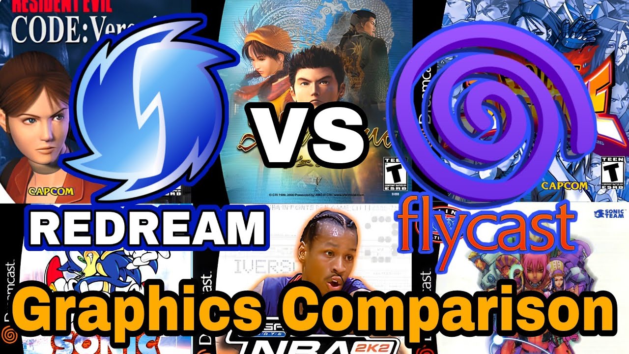 Redream(Lite Mode) vs Flycast Graphics Comparison - YouTube