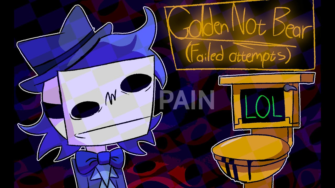 Not Bear - Failing at beating Golden Not Bear Mode - YouTube