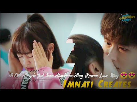 Korean Mix Hindi Songs 2025 || A Bicycle Girl Love A handsome Boy Korean love Story 2025|| @Imnati