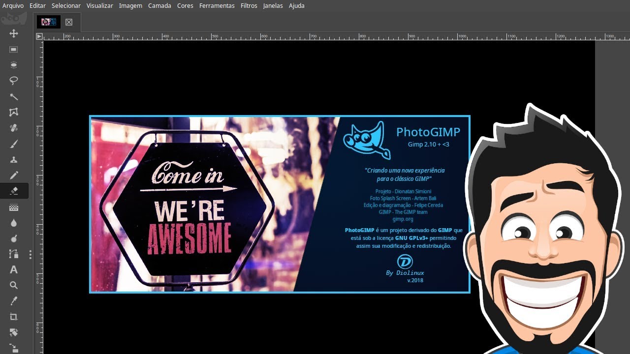 Como customizar o GIMP para produtividade? (PhotoGIMP v.2018) - YouTube
