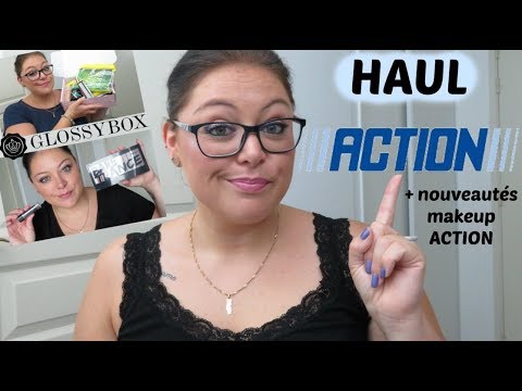 BIG HAUL ACTION & tuto makeup (+ Glossybox été 2018) 🛍 - YouTube