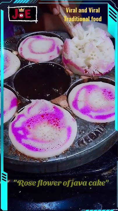 viral dan viral || traditional food || ROSE FLOWER OF JAVA CAKE part 1 ...