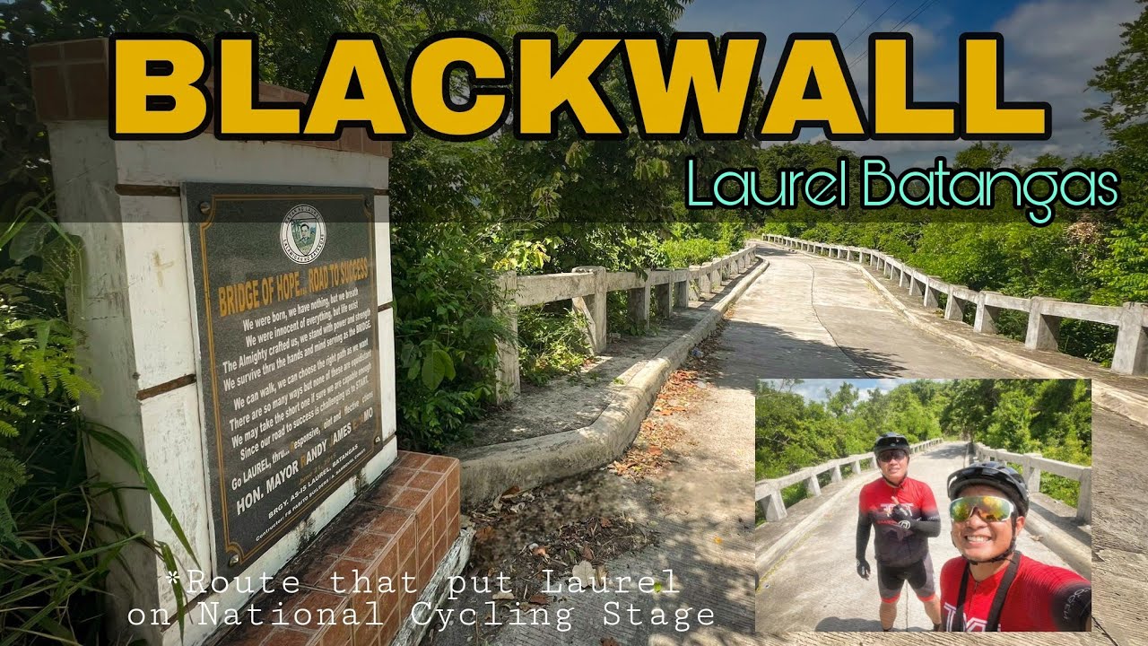 BLACKWALL - The route that put LAUREL on the cycling map - YouTube