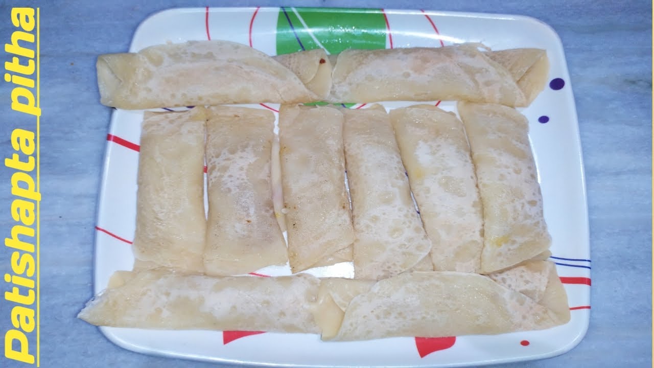 Patishapta Pitha//Bengali Patishapta Pitha Recipe//How to make ...