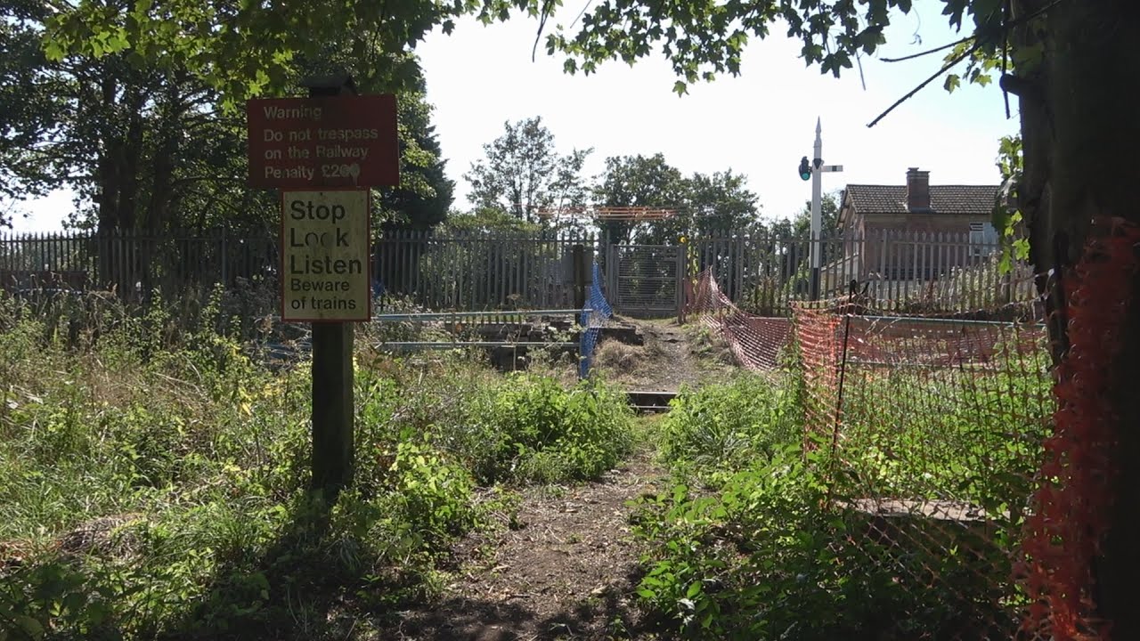 Abandoned Railway Station Site Berkeley Nr Sharpness - YouTube