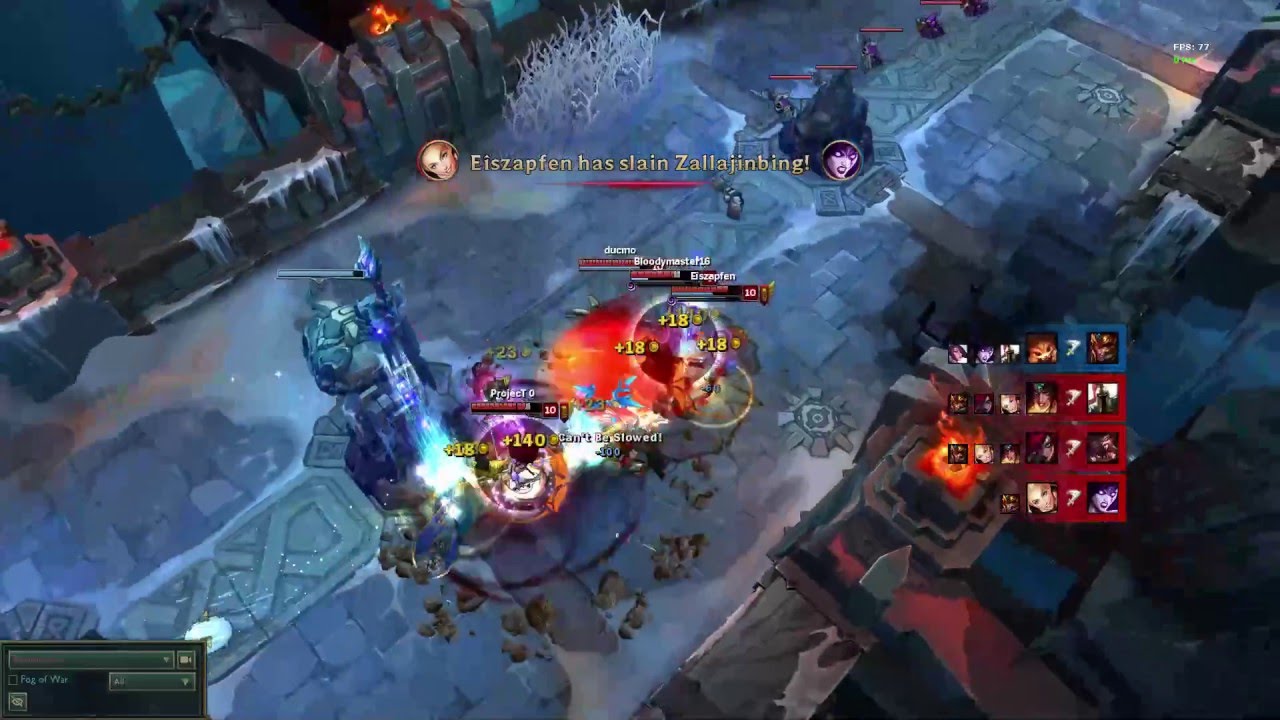 Lol Sion Ult direction change - YouTube