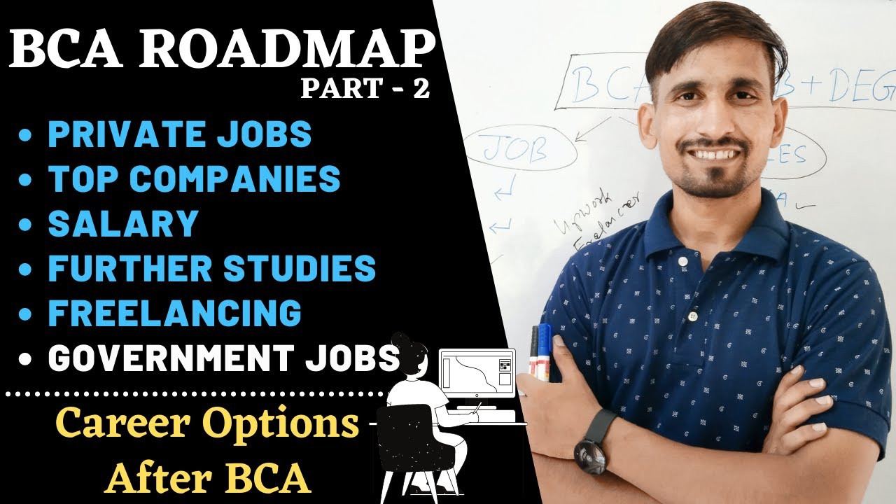 BCA Roadmap Part 2 | Best Career Options after BCA | Jobs, Salary, Top ...