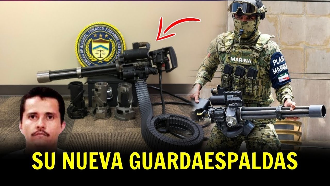 Conoce; "La Poderosa Minigun" esta es "La Mano Derecha" de (Ẻl Mḛncho ...