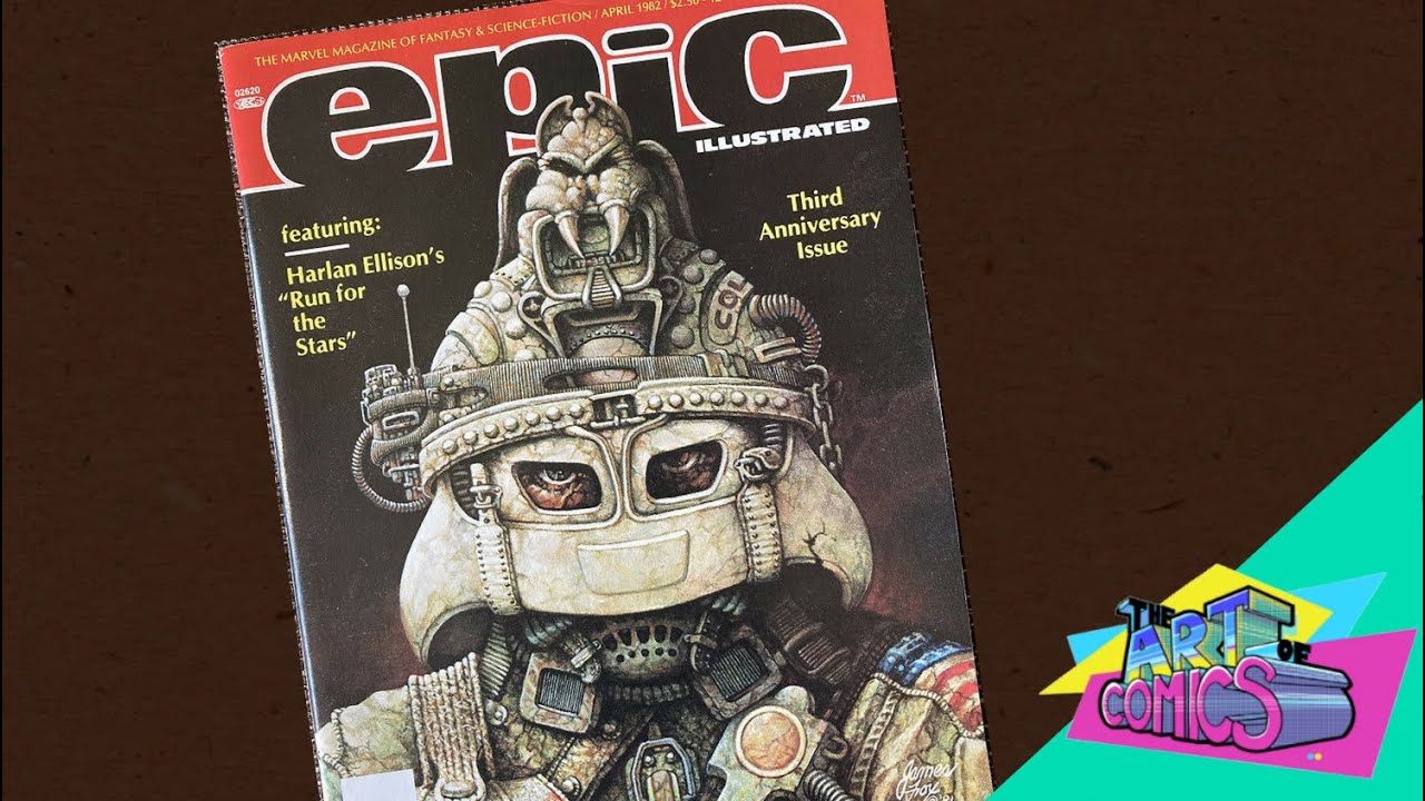 Epic Magazine April 1982 | Art of Comics Epi 239 - YouTube