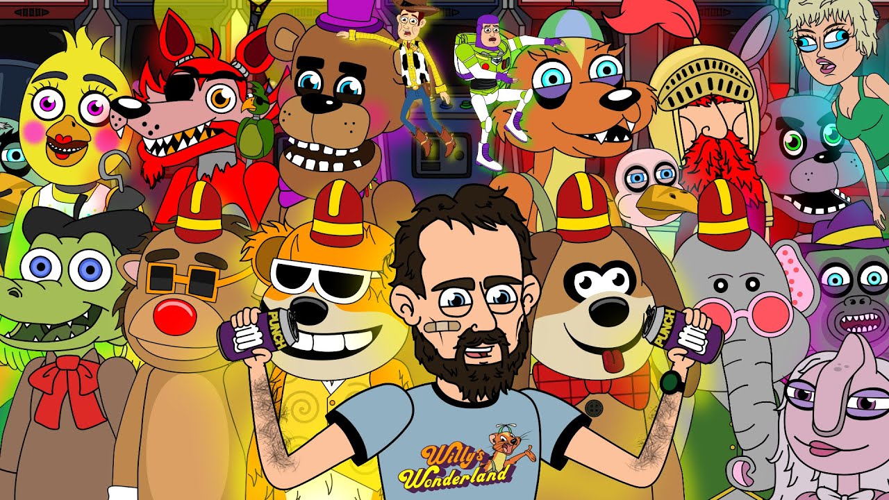 ULTIMATE HORROR ANIMATION SHOWDOWN 4: w/ FNAF vs Willy's Wonderland ...