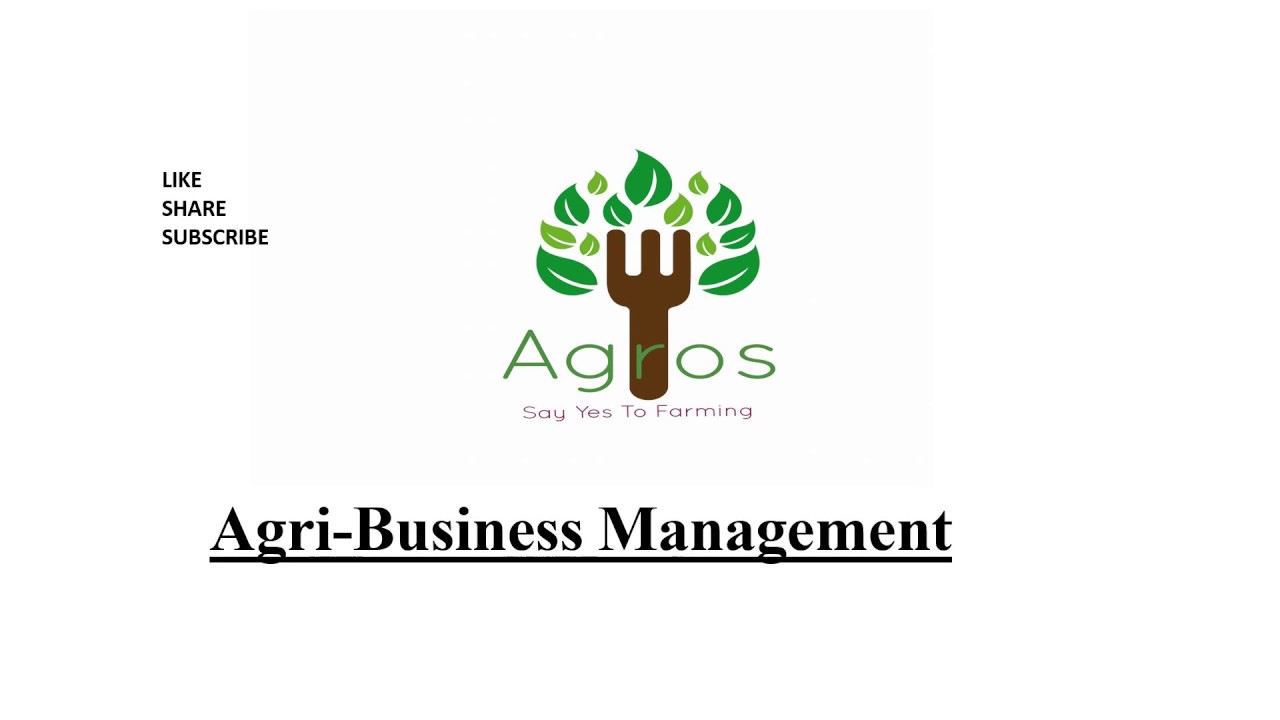 Agribusiness Management||Entruprenurs Guide||Productive resources ...