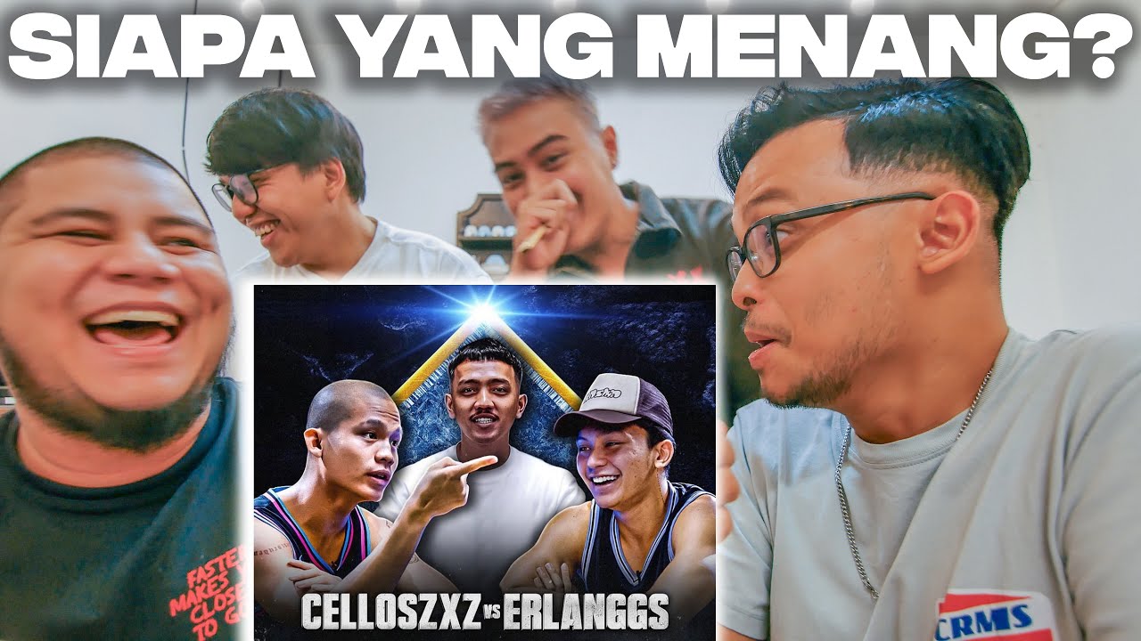 REAKSI KAMI YOUTUBER KURANG TERKENAL CELLOSZXZ VS ERLANGGS #arindjurnal ...