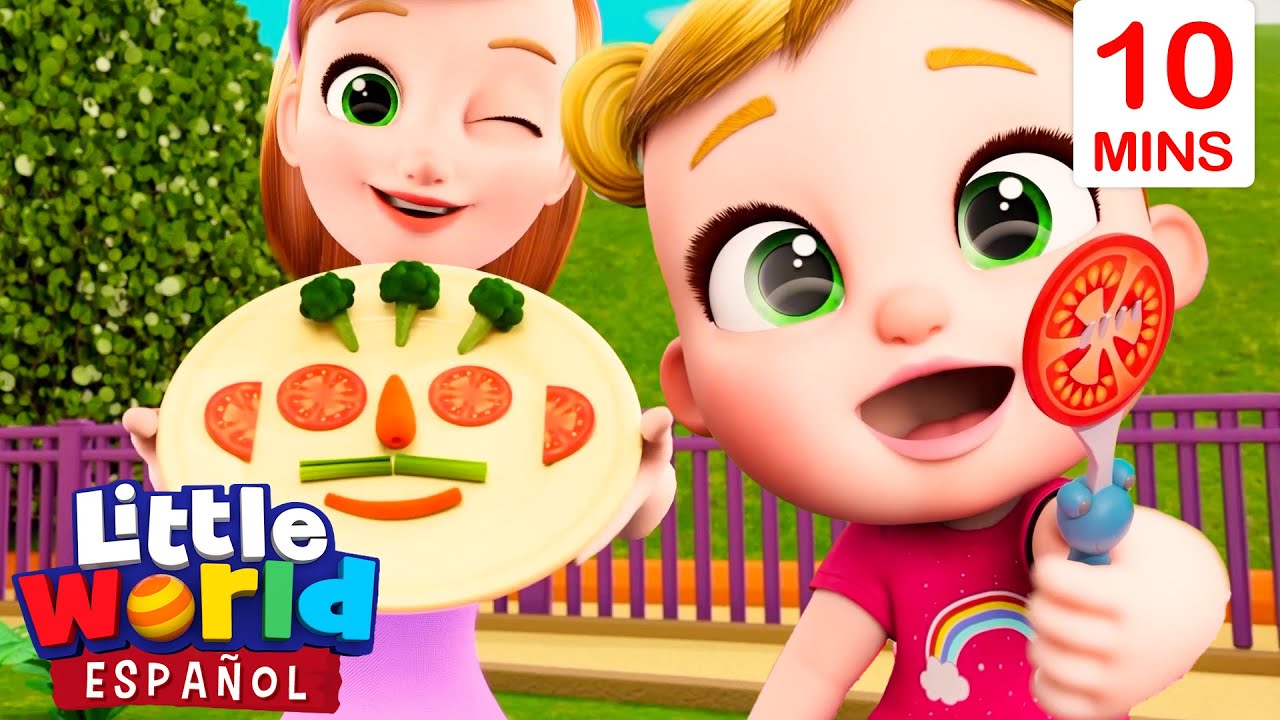 ¡Qué Ricos Son Los Vegetales! 🎤 Canciones Infantiles 🎶 Little World En ...