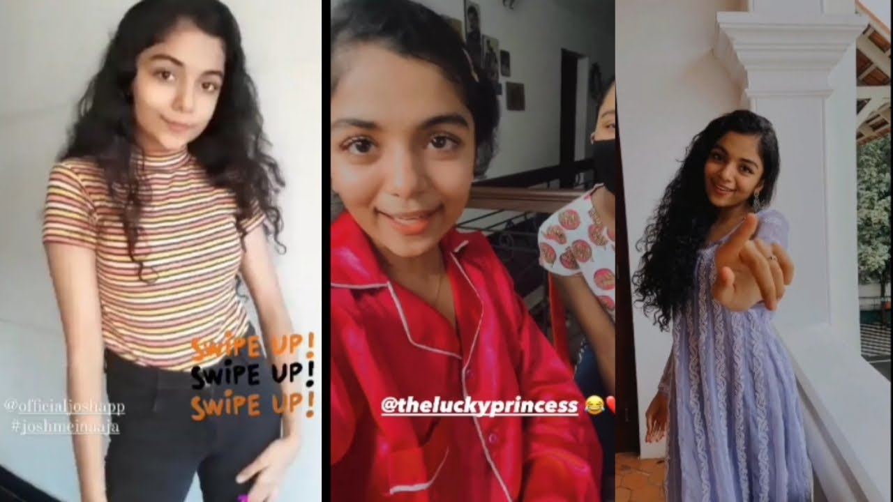 Hansu bee 🐝 ️ josh videos 😍💃 fun time krishna sisters ahaana diya ozy ...