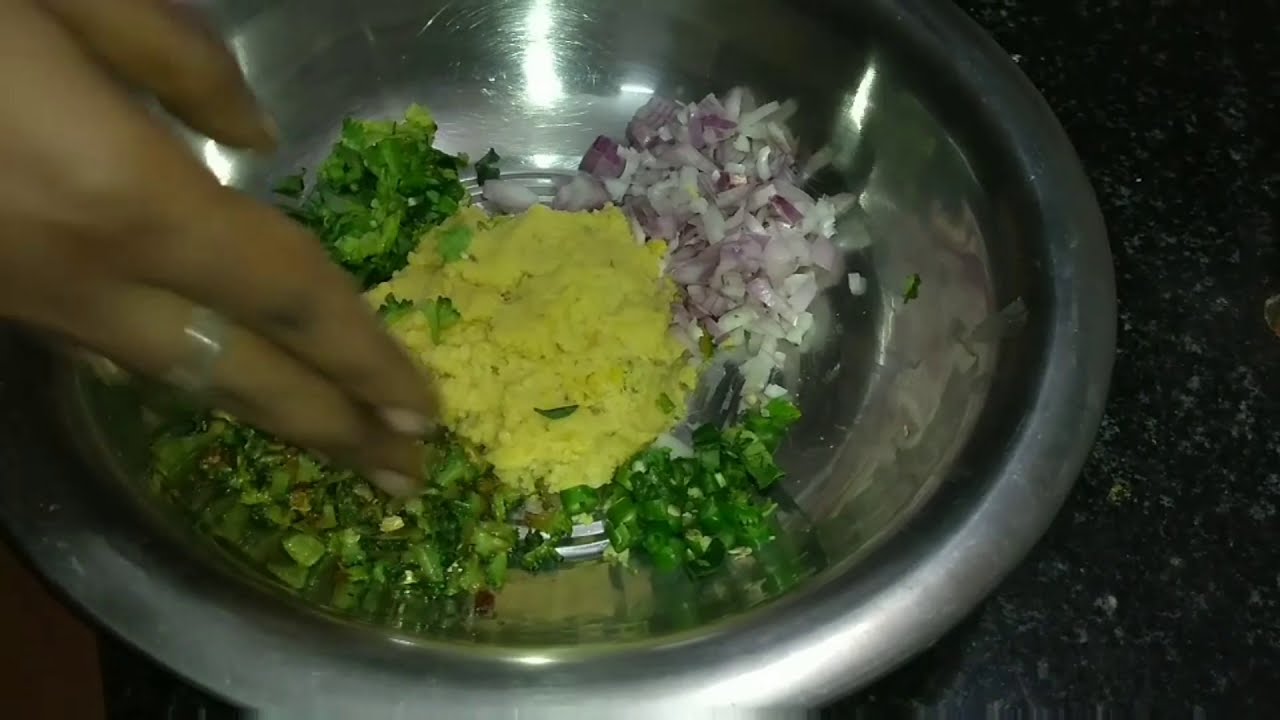 CRISPY BITTER GOURD MASALA VADAI | PAKARKAI PARUPU VADAI RECIPE - YouTube