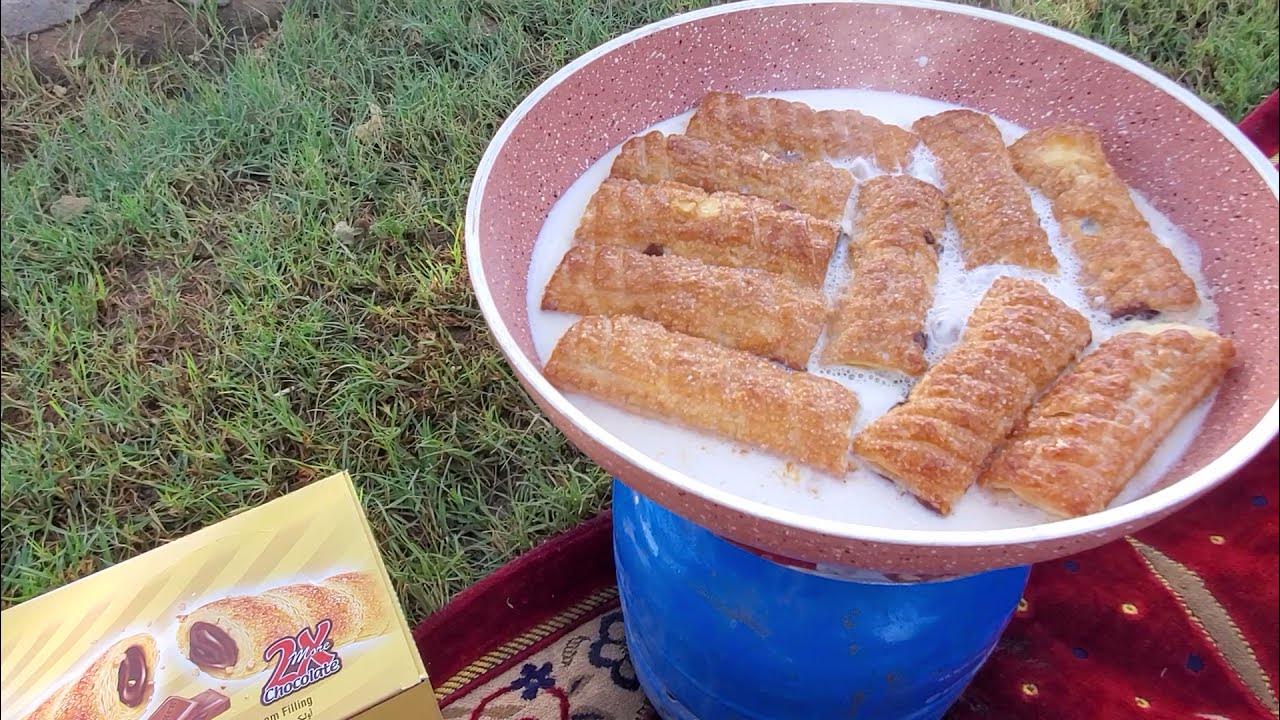 حلا أم علي من بسكويت Kat Kat الهبة الجديدة حلا الشتاء 🤷 Youtube