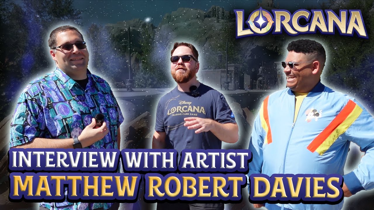 Interview with Lorcana Artist Matthew Robert Davies - YouTube