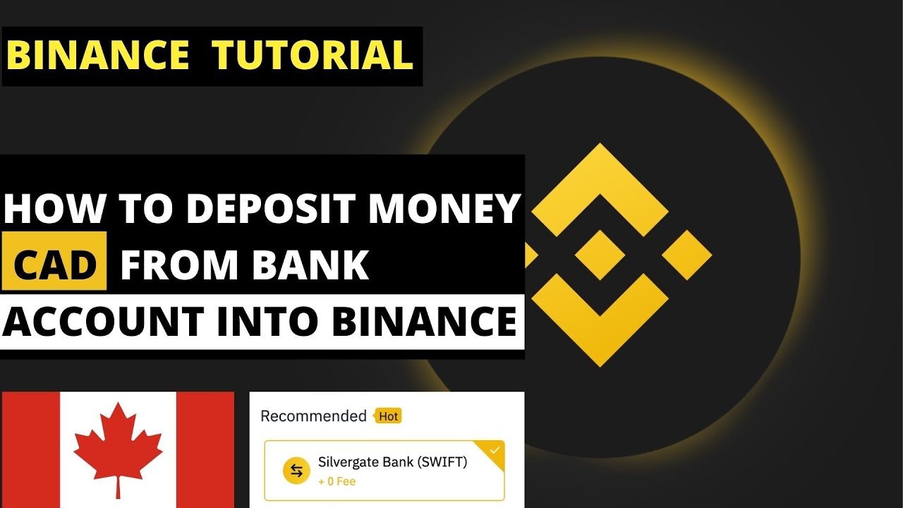 HOW TO DEPOSIT MONEY (CAD) FROM BANK ACCOUNT INTO BINANCE IN CANADA ...