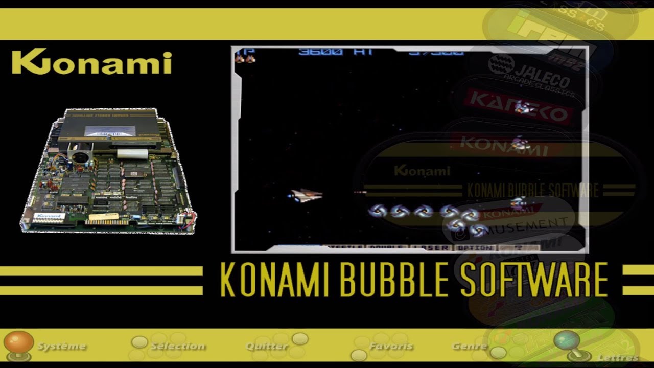 [HS] Konami Bubble System (Bubble Software) Media MAME - YouTube
