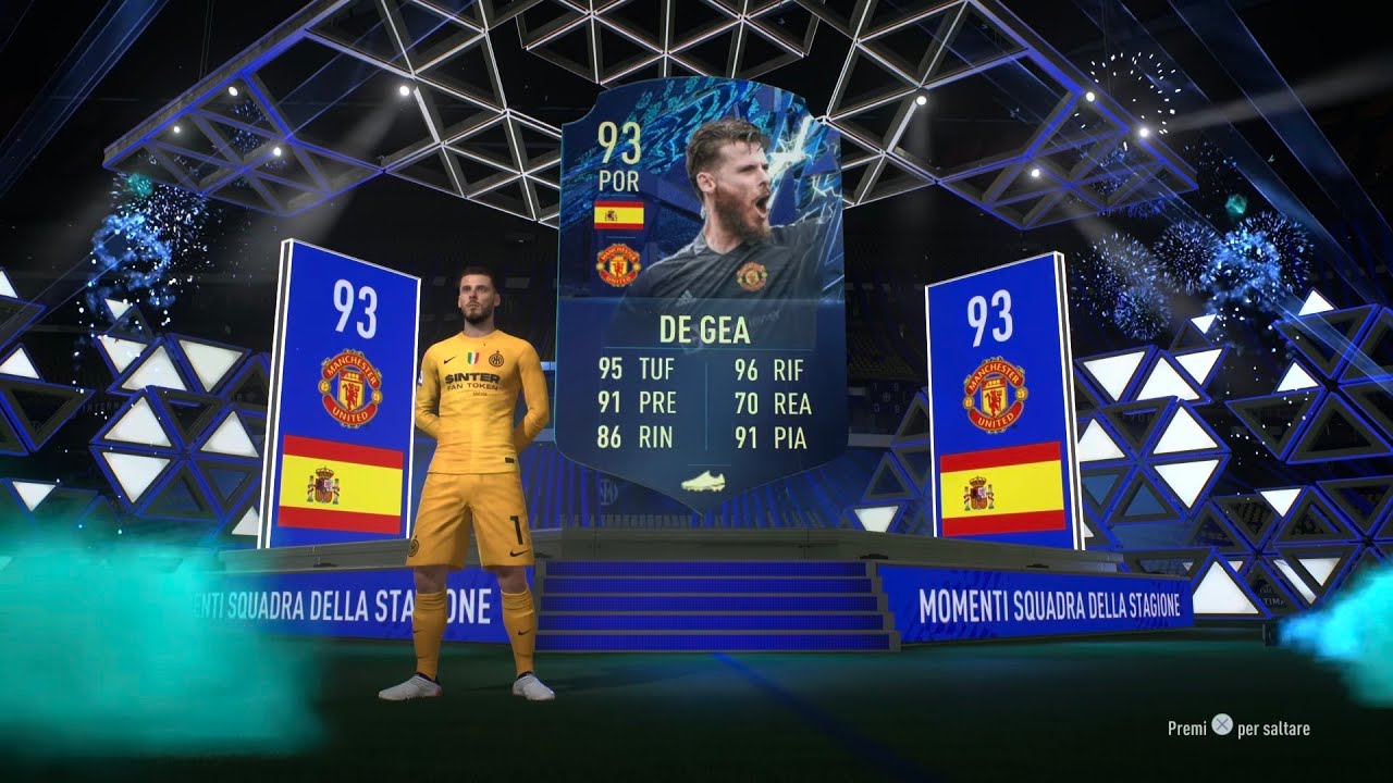 DE GEA TOTS 93 😍 FIFA 22 PS5 - YouTube