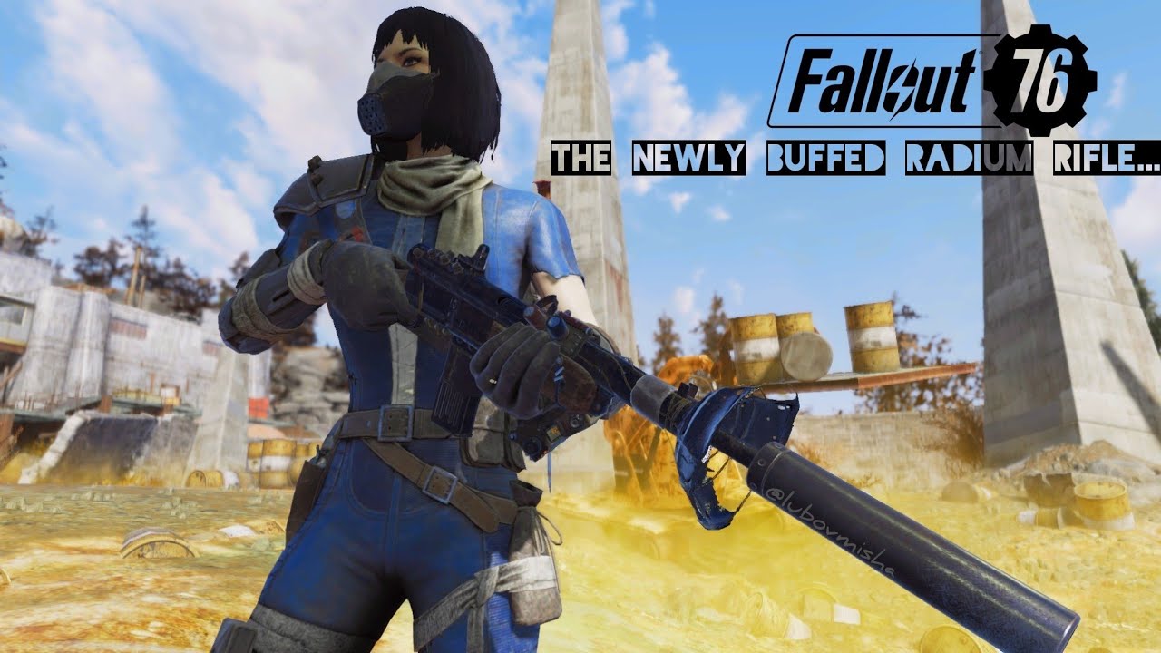 Fallout 76 | The NEW Buffed Explosive Radium Rifle Is Not Amazing ...