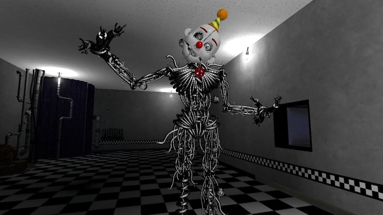 Gmod FNAF the funtimes part 6 ennard - YouTube