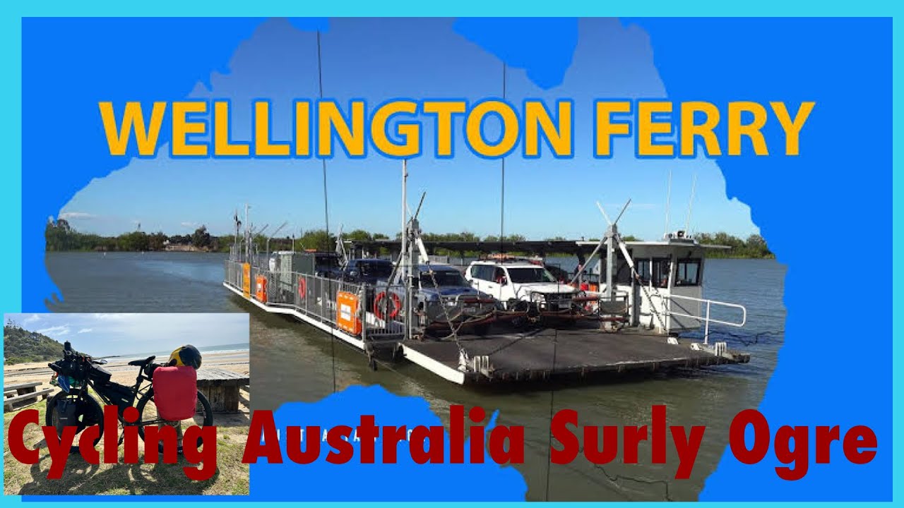 Circumnavigating Australia- Cycling Wellington Ferry Crossing Murray ...