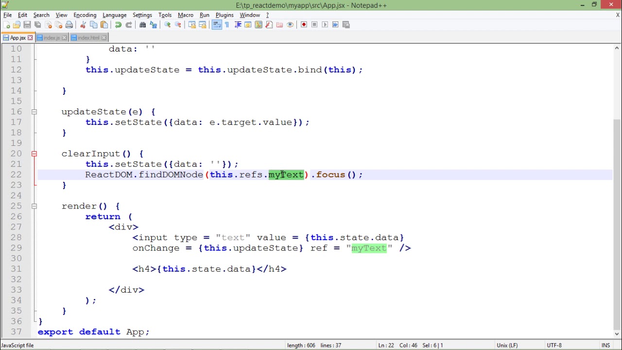 Reactjs Refs Youtube 3841