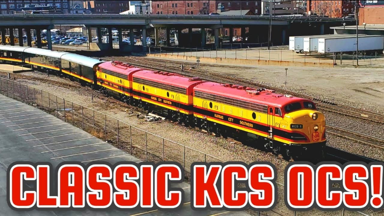 [4K] THROWBACK! KCS OCS TRAINS LEAVES KCUS! - YouTube
