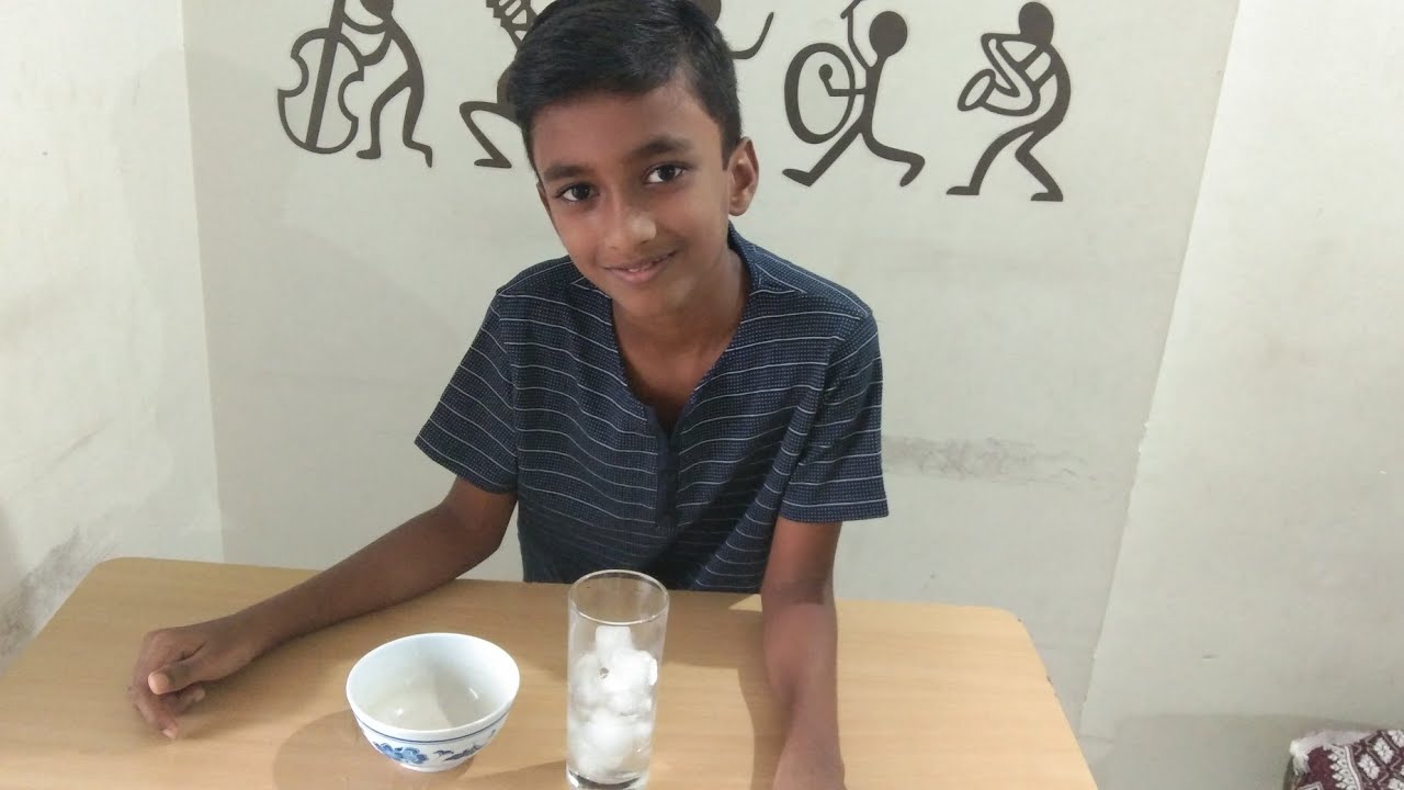 Science Experiment / Air Contains Water Vapour - YouTube