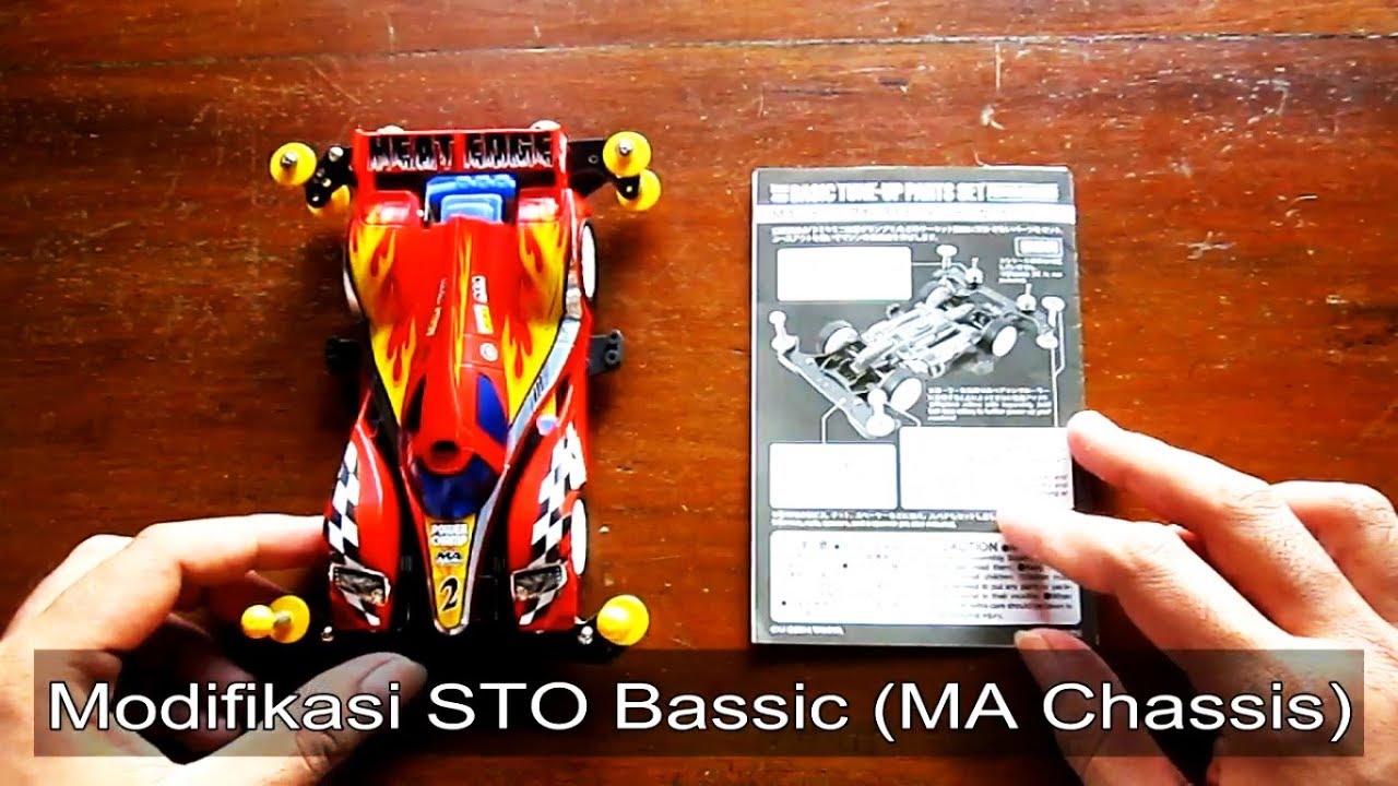 TAMIYA Mini 4WD STO Bassic HEAT EDGE # MA Chassis # Bassic Tune Up Part ...
