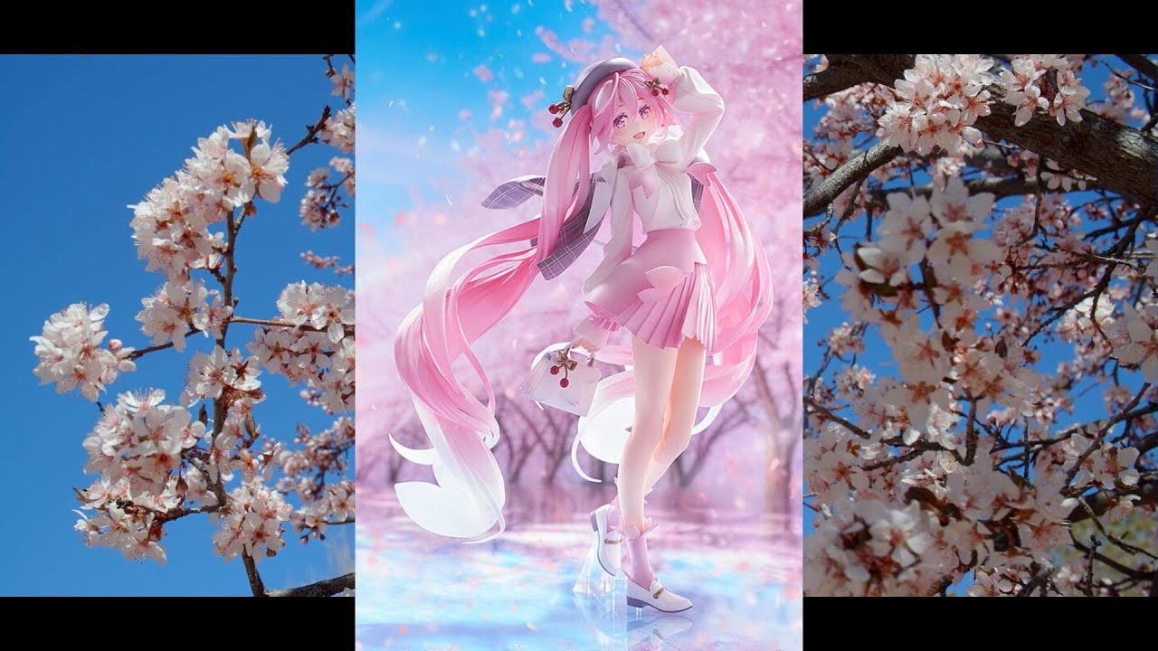 Hatsune Miku ミク 1/6 Sakura Hanami Outfit Good Smile & Rella, Figure ...