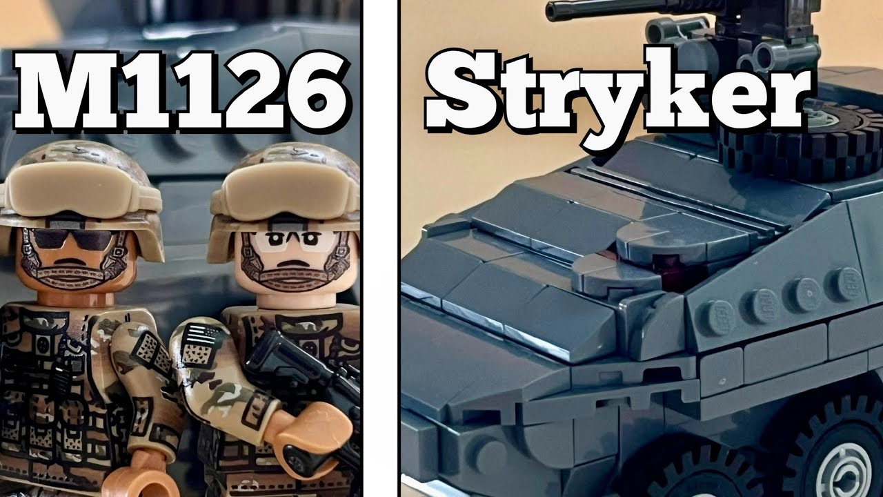U.S. Army M1126 Stryker in LEGO | TIMELAPSE Speed Build - YouTube