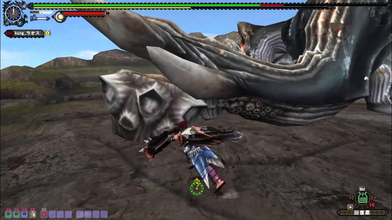 Monster Hunter Frontier G (MHFG) HR100 Gou "Poborubarumu"/【MHFG】 HR100剛 ポボルバルム - YouTube