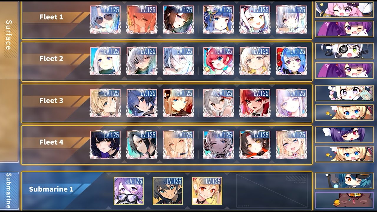 Azur Lane OpSi Fleet Showcase February 2025 Update - YouTube
