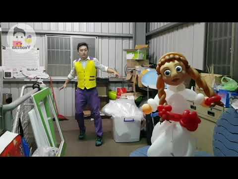 氣球小V-安娜貝兒特輯－The Story after making Annabelle out of balloons - YouTube