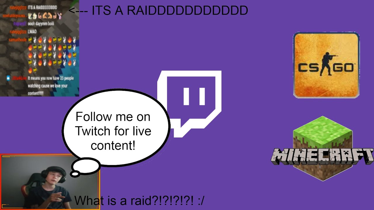 WHAT IS A RAID!?!? - Streaming Highlights #1 - YouTube