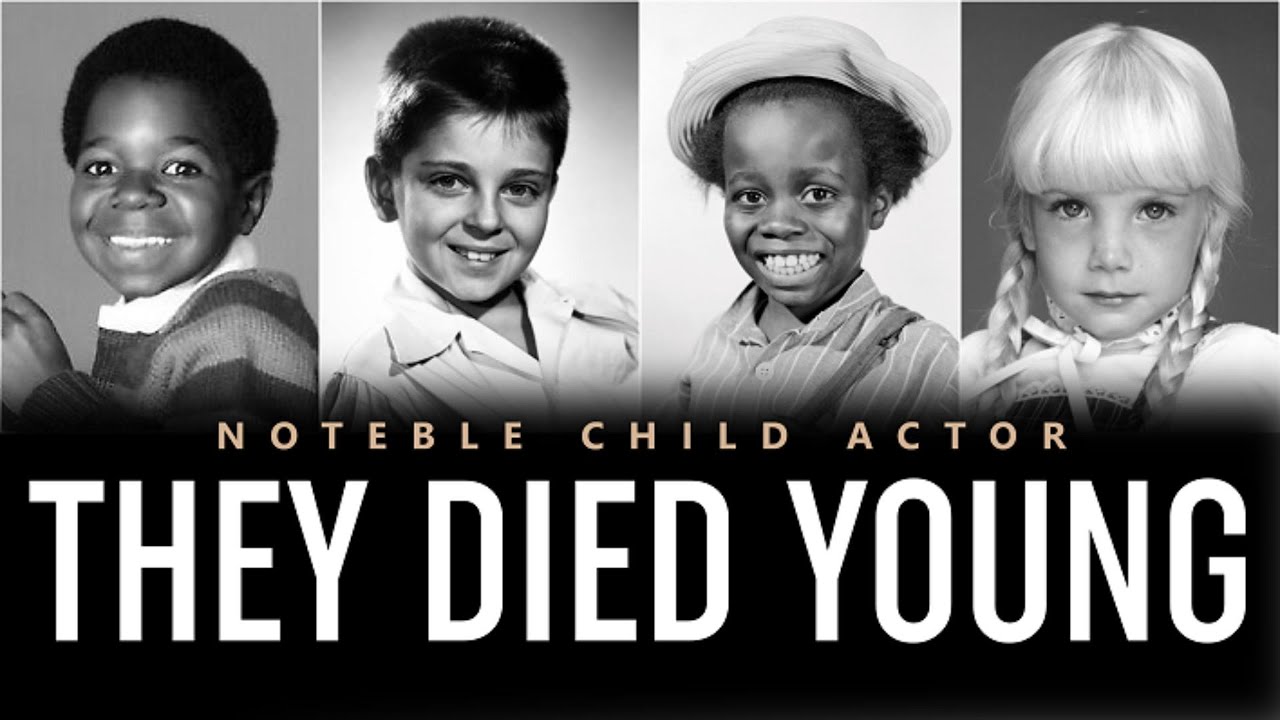 Obituary: Famous Child Actor Who Died Young - YouTube