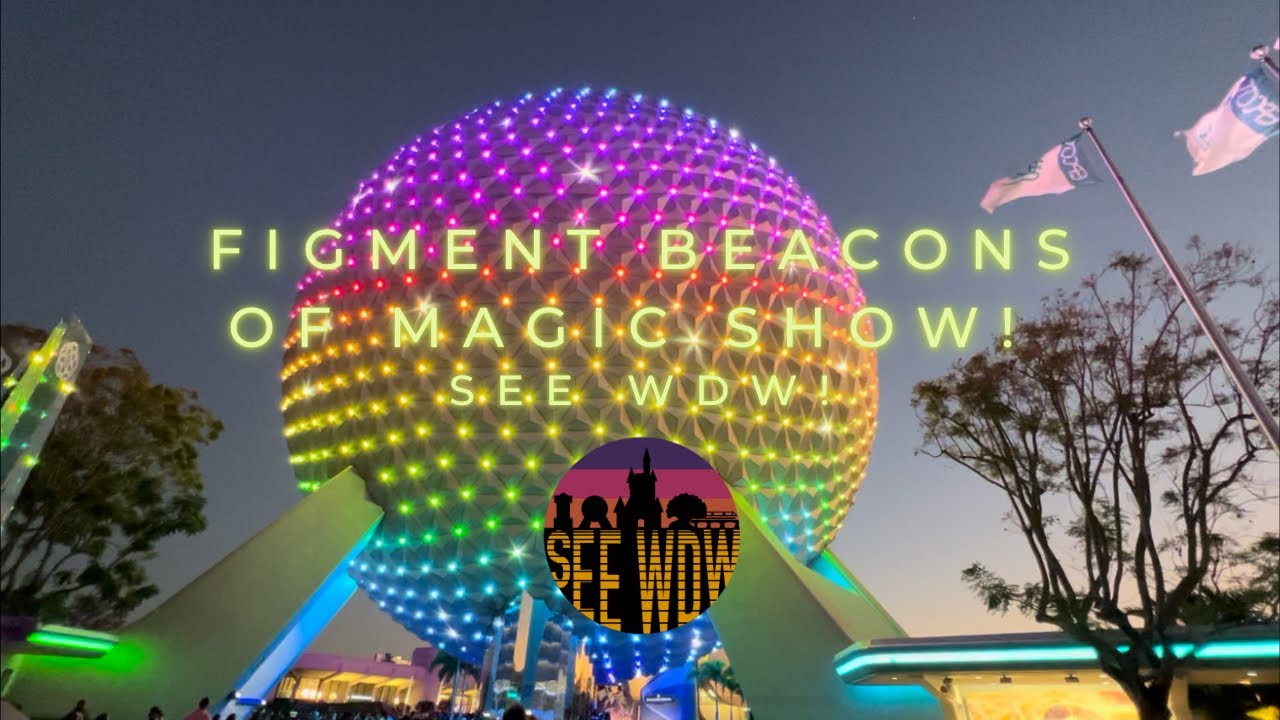 New Figment & Dreamfinder Beacons of Magic at the Epcot Festival of the ...