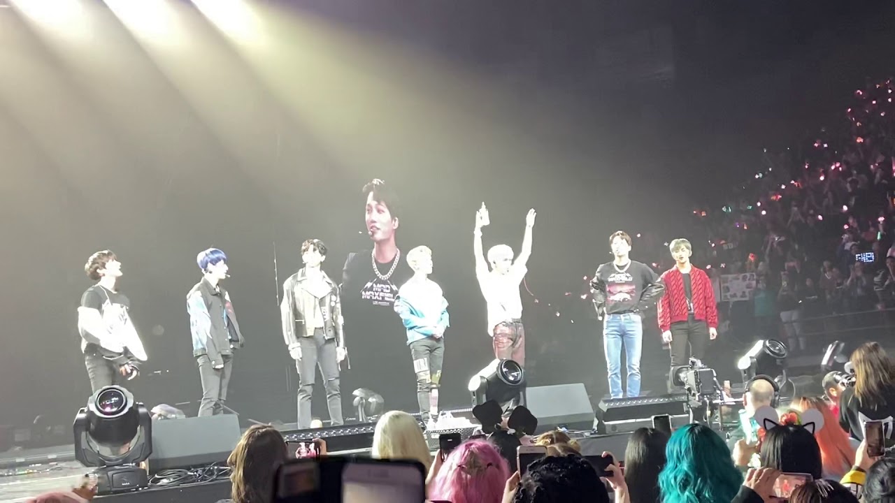 200130 SuperM - Opening Ment - SuperM: We Are The Future Tour in San ...