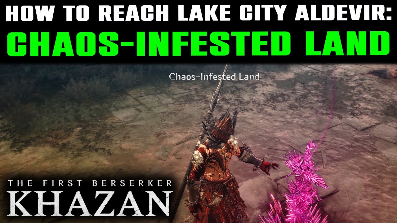 Chaos-Infested Land | Lake City Aldevir | First Berserker: Khazan | Blade Nexus - YouTube